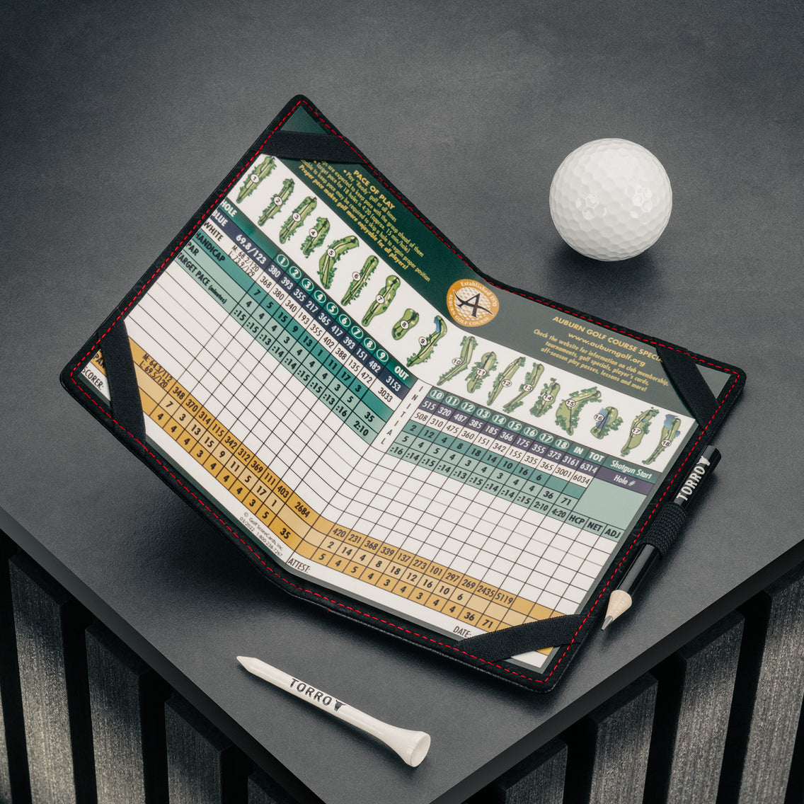 Golf Scorecardhalter aus Leder | Golfzubehör | TORRO – TORRO DE